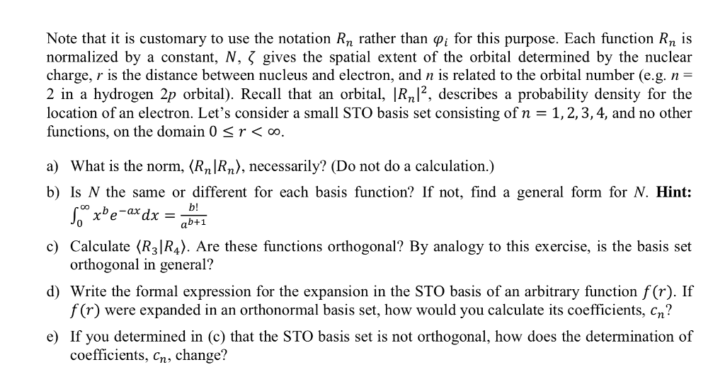 Solved Applications 6 Atomic And Molecular Orbitals E G C