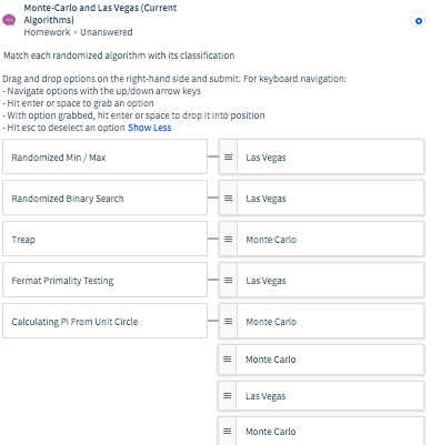 Solved Monte-Carlo and Las Vegas (Prior Algorithms) | Chegg.com