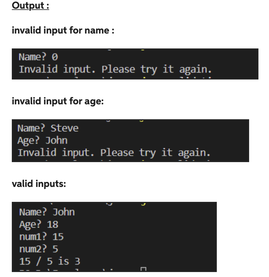 I need you to make it so the out is like the output | Chegg.com