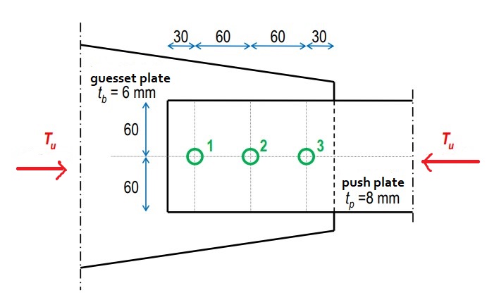 Solved Determine the maximum compressive force (Tu) that is | Chegg.com