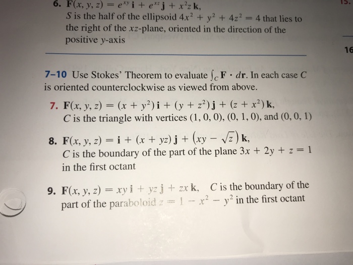 Solved S is the half of the ellipsoid 4x2 y + 4z2-4 that | Chegg.com