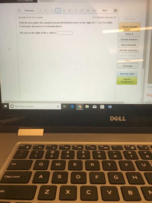Solved Homework 6.1 Previous 123456789 10 Question 4 of 11 | Chegg.com