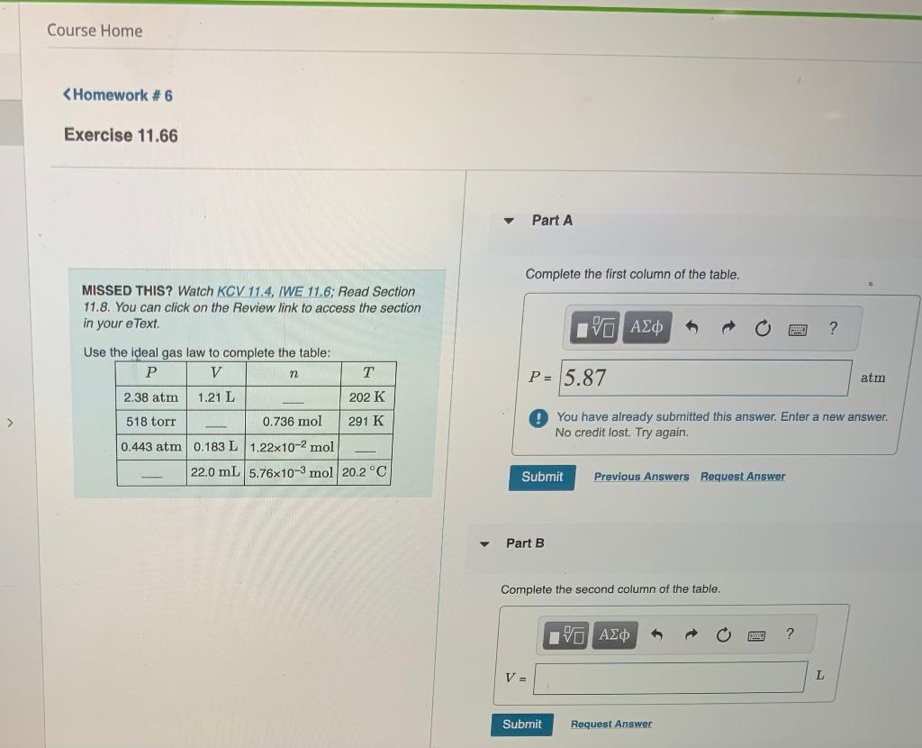 Solved Complete the first column of the table. MISSED THIS? | Chegg.com