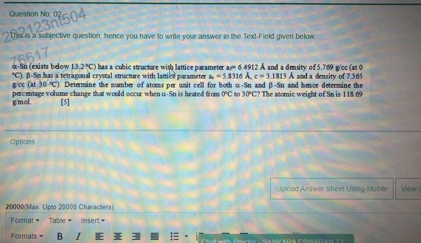 Solved Question No: 02 2015/23nf504 s is a subjective | Chegg.com