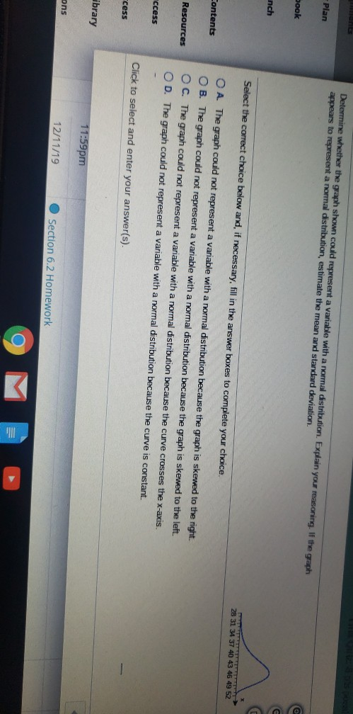 Solved - Determine whether the graph show could represent a | Chegg.com