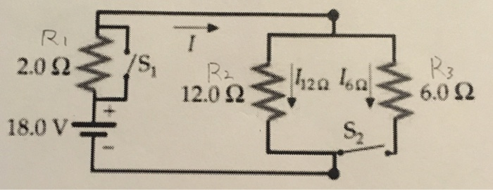 Solved consider the circuit shown. When switch S1 is open | Chegg.com