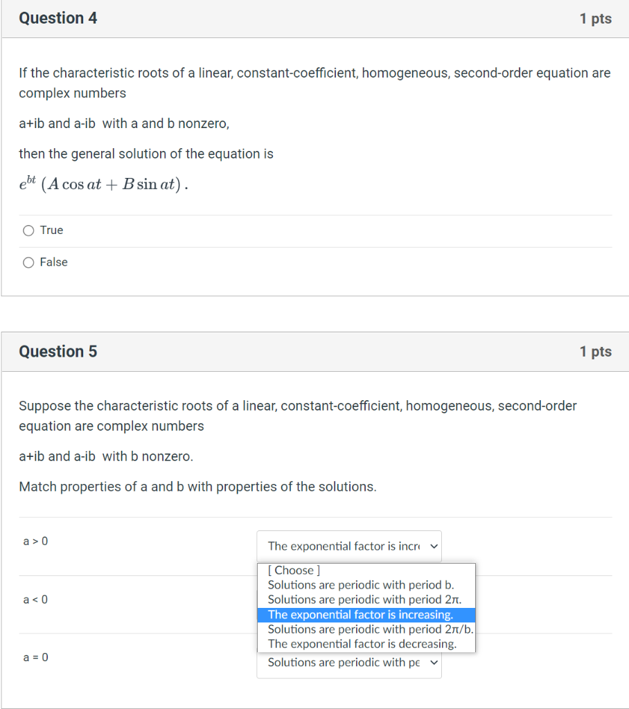 Solved Any linear combination of sin( at ) and cos( at ) can | Chegg.com