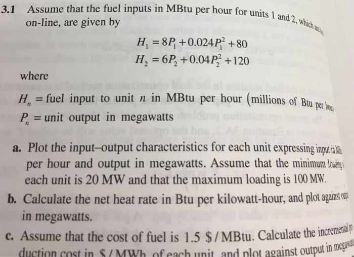 Solved 3.6 The system to be studied consists of two units as | Chegg.com