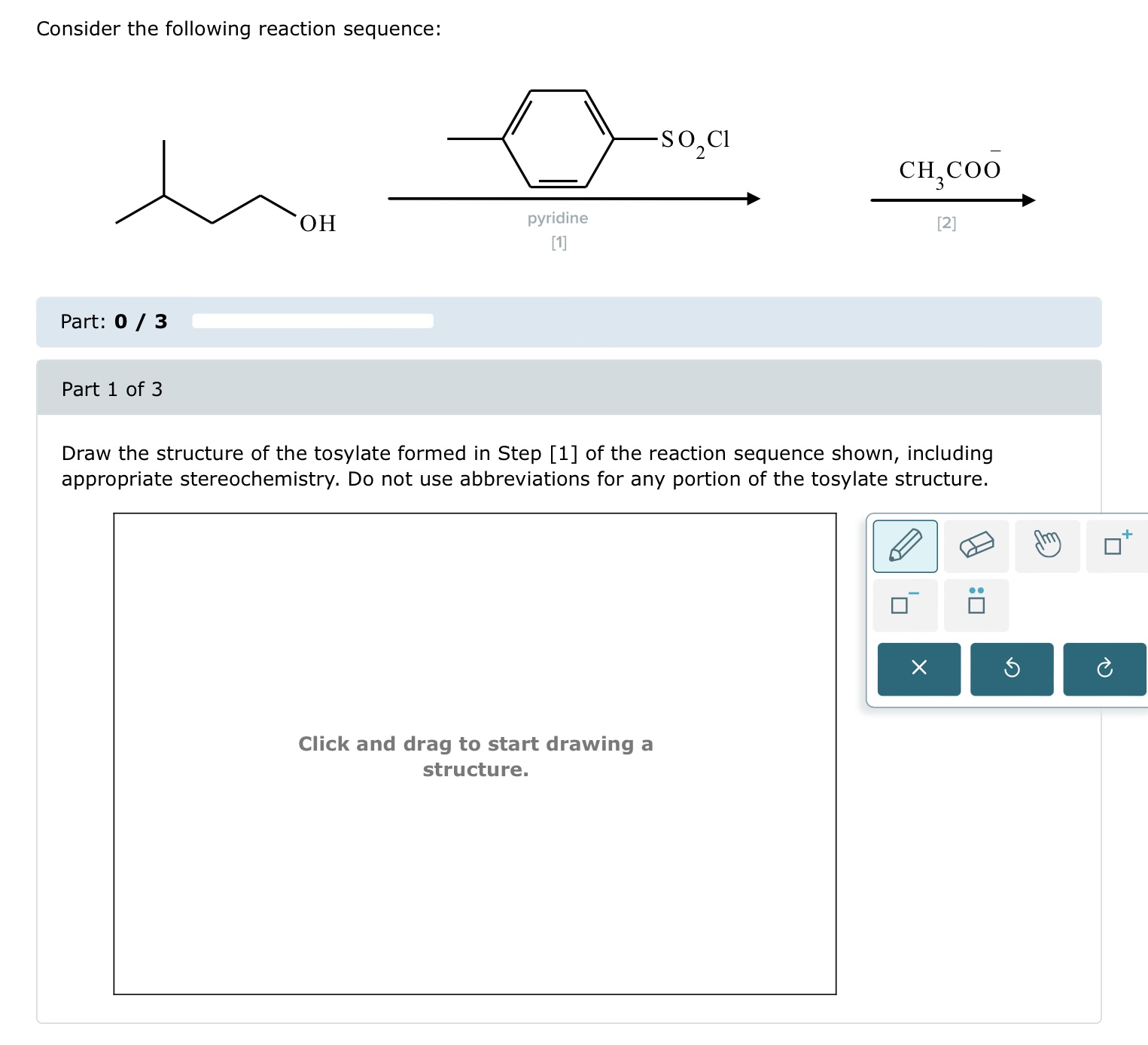 Solved Consider the following reaction sequence:[2]Part: | Chegg.com