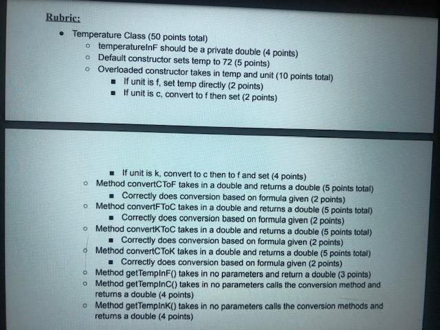 Solved Java Please Original Answer Not Copy And Pasted From 