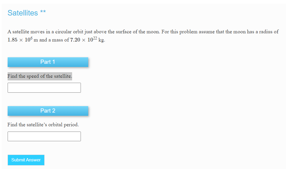 Solved A satellite moves in a circular orbit just above the | Chegg.com
