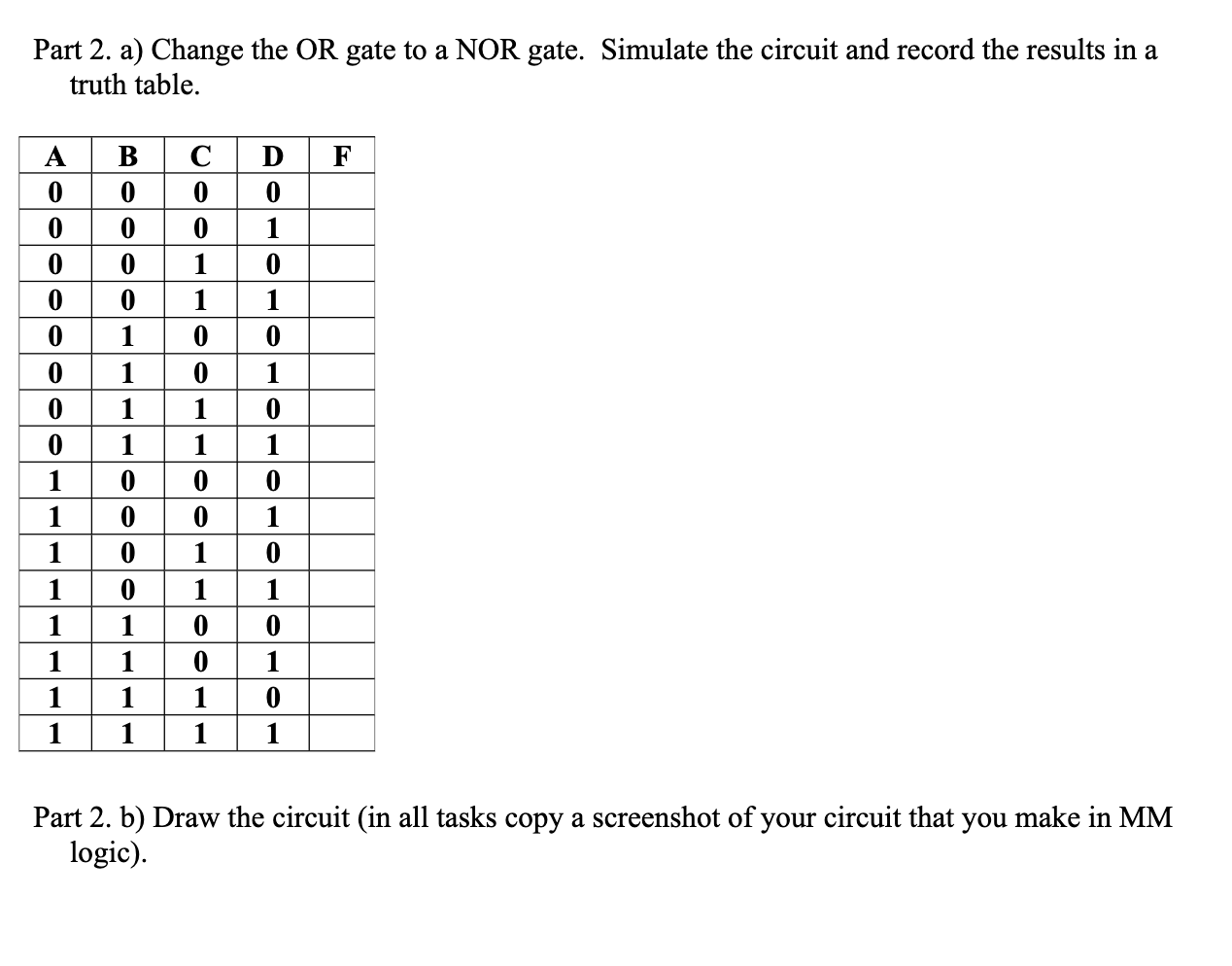 Solved Use the MultimediaLogic (MMLogic) system to set up | Chegg.com