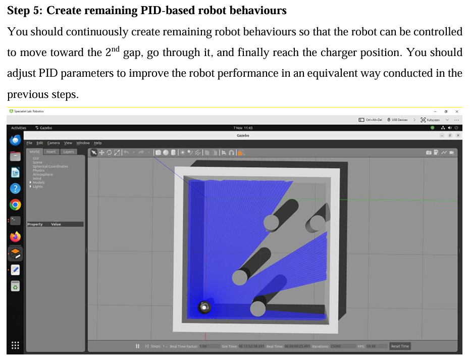 Solved Step 5: Create remaining PID-based robot | Chegg.com