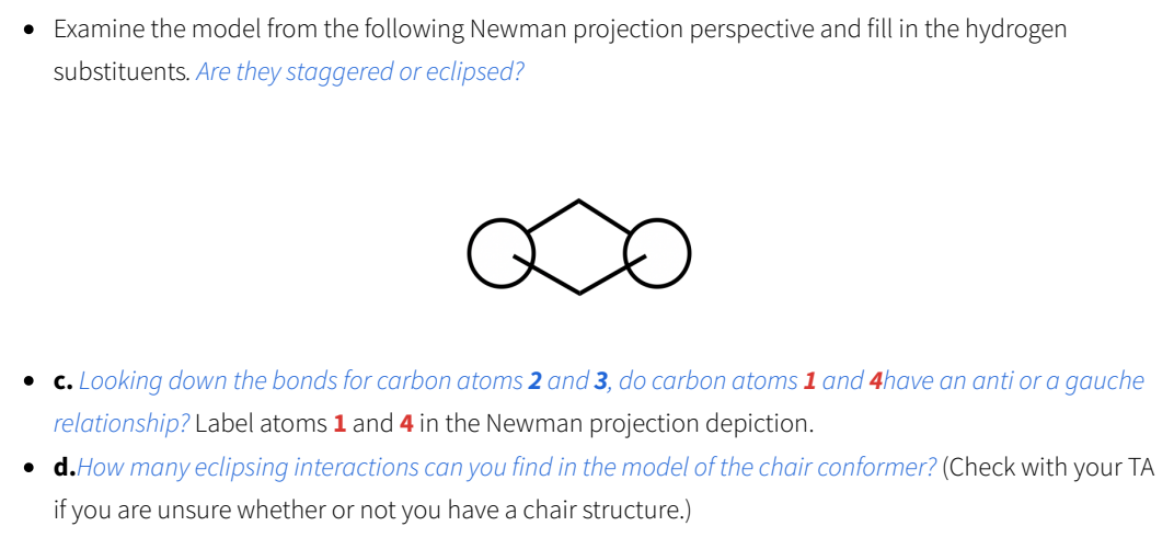 Solved Assemble a model of cyclohexane, C6H12 with all of | Chegg.com
