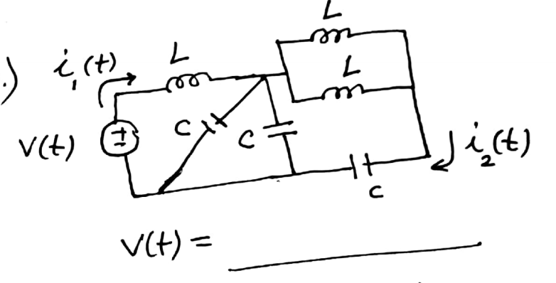 Solved Write an equation which contains only i1 + i2, L + C. | Chegg.com
