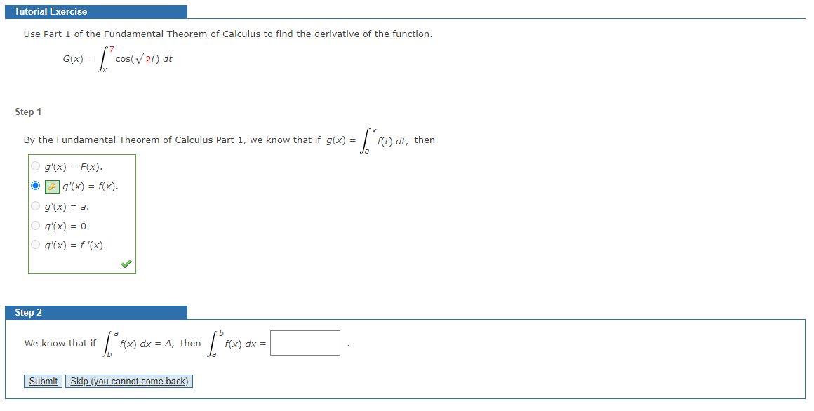 Solved Tutorial Exercise Use Part 1 Of The Fundamental 