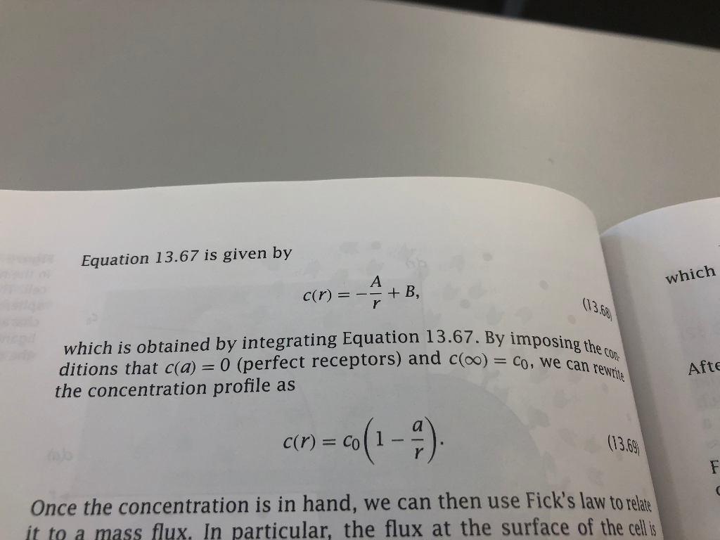Deriving the diffusion equation in spherical | Chegg.com