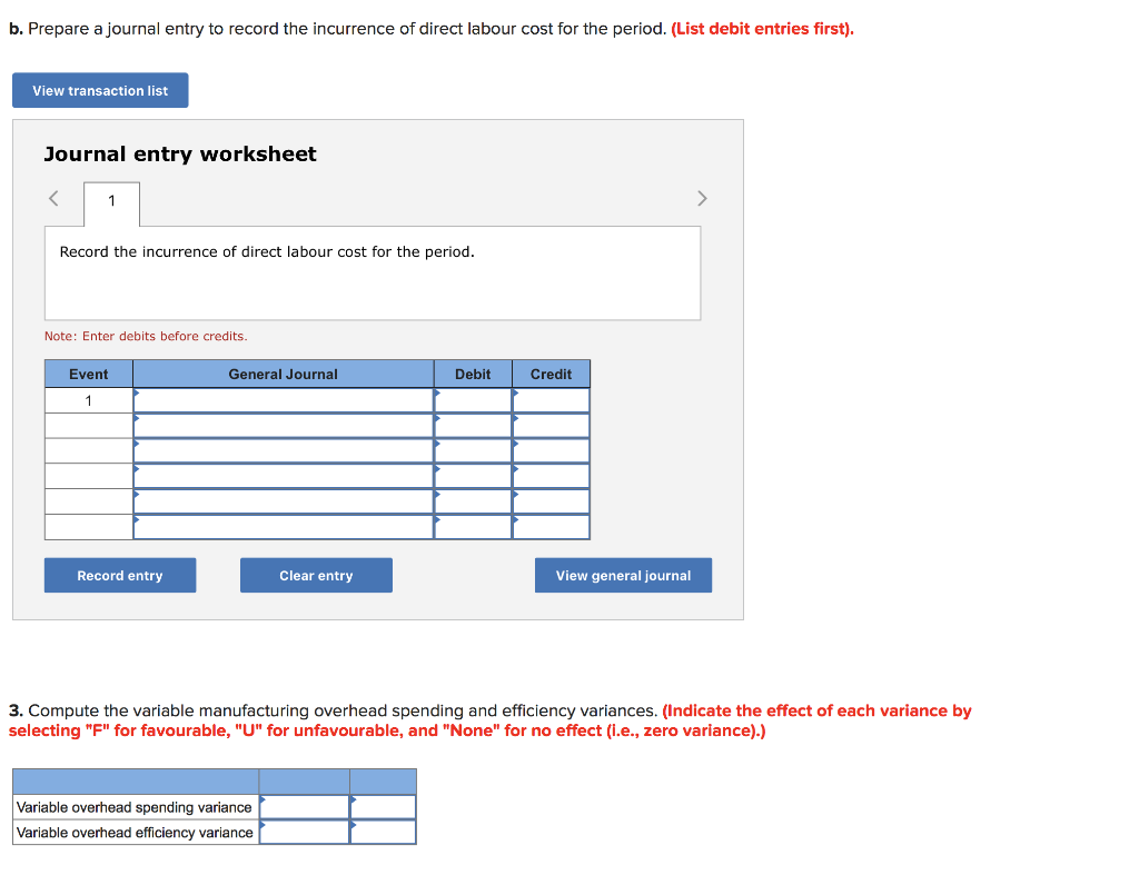 Solved Problem 10B-3 Comprehensive Variance Analysis; | Chegg.com