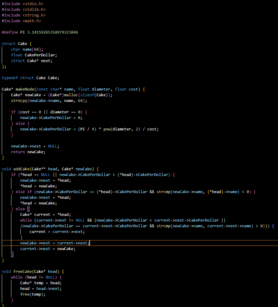 Solved \#include math.h> \#define PI | Chegg.com