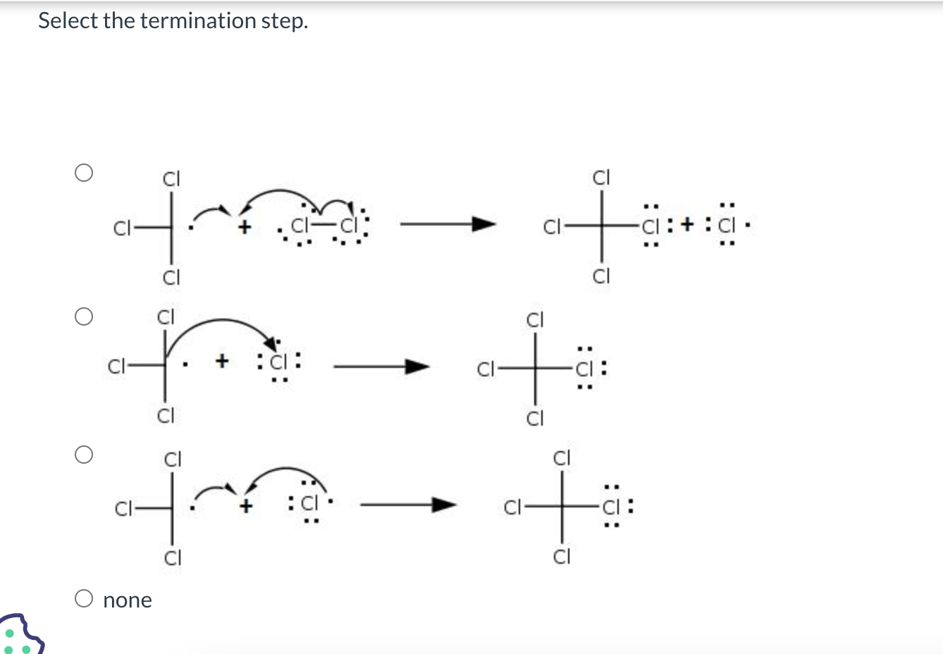 Solved Draw a mechanism for chlorination of chloroform to | Chegg.com