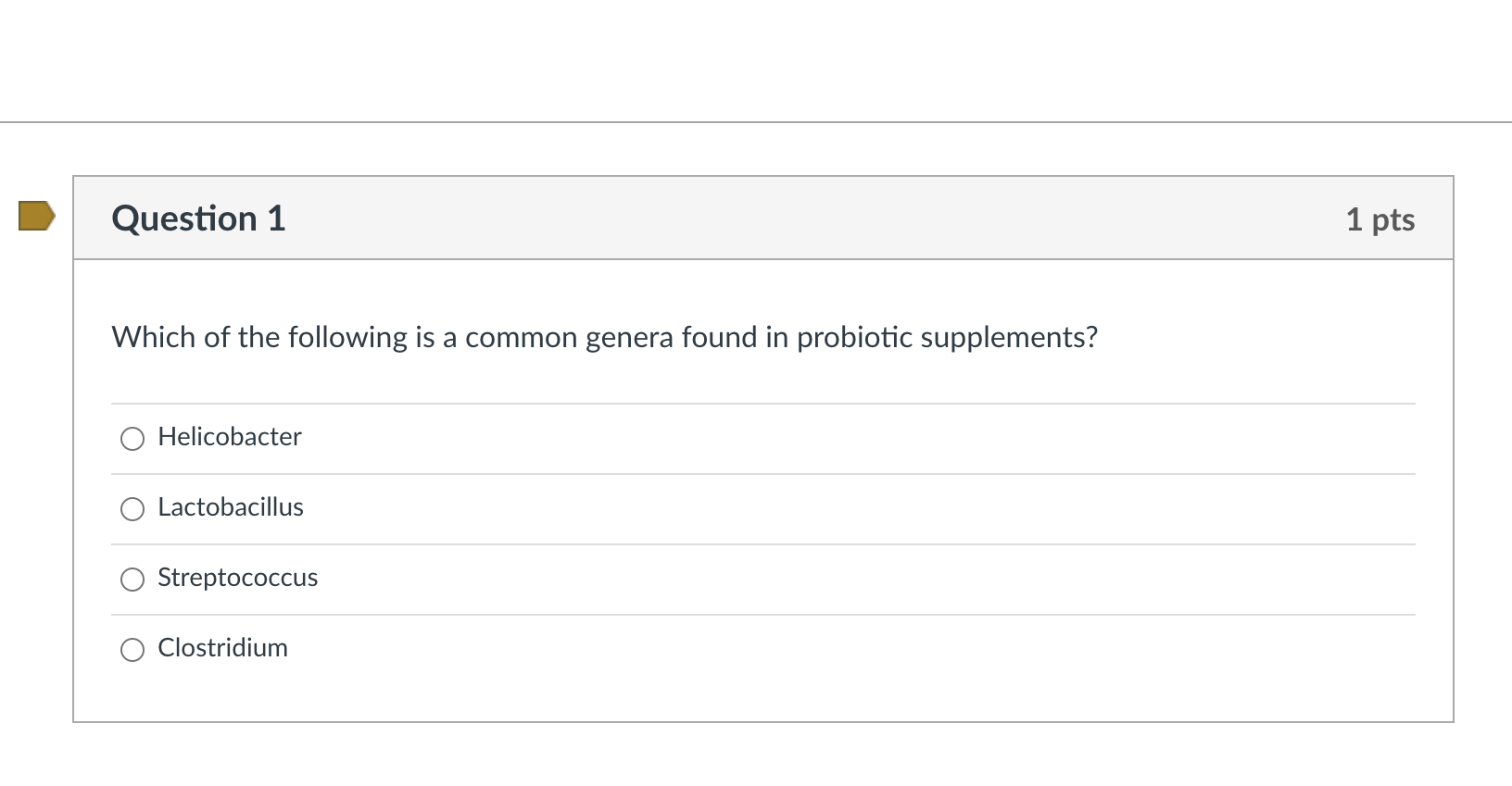 Solved Which of the following is a common genera found in | Chegg.com
