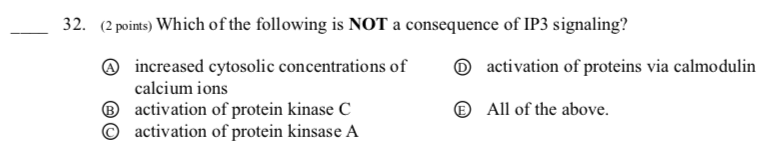 Solved (2 points) Which of the following is NOT a | Chegg.com