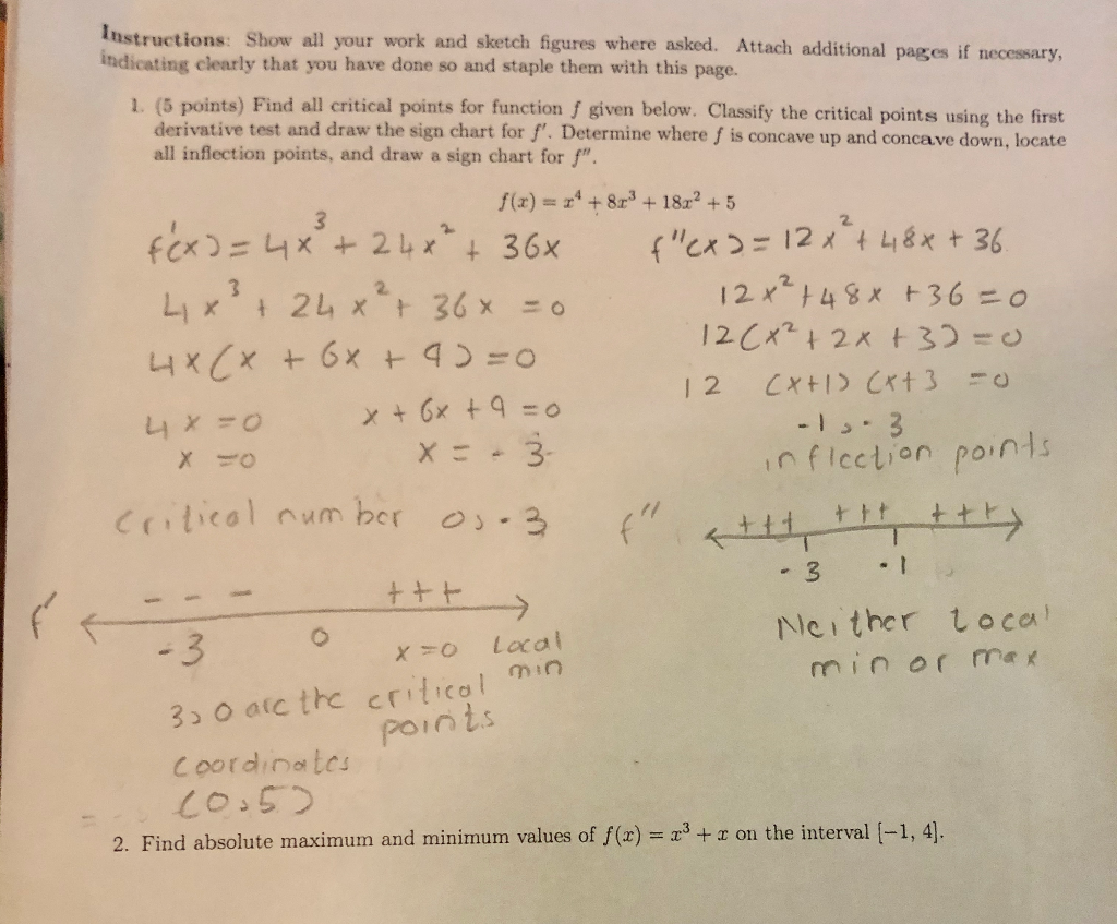Solved Instructions: Show all your work and sketch figures | Chegg.com