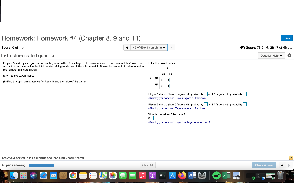 Solved Homework Homework 4 Chapter 8 9 And 11 Save