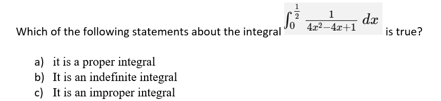 Solved 5.7 Which of the following statements about the | Chegg.com