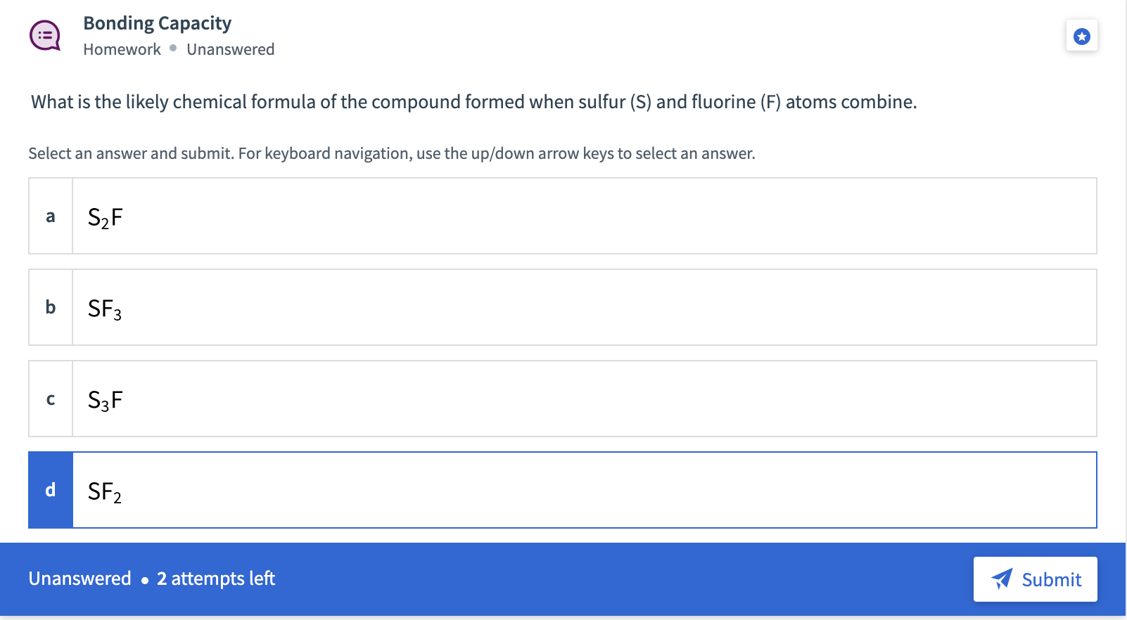 Solved Bonding Capacity Homework • Unanswered What is the | Chegg.com