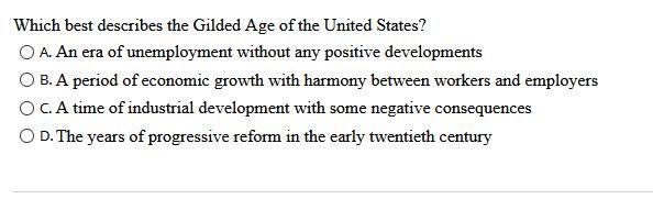 Solved Who were the exodusters? O A. Seasonal farm workers | Chegg.com