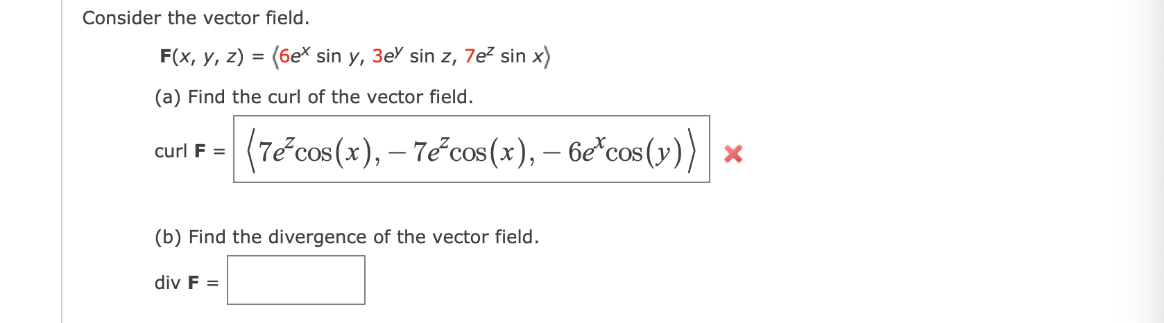 Solved Consider the vector | Chegg.com