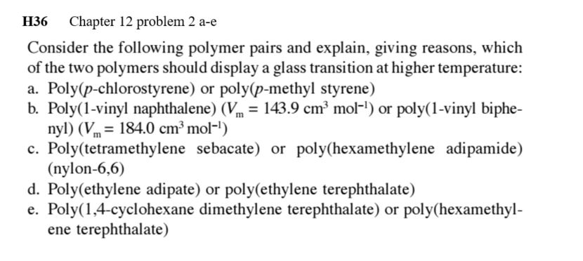 H36 Chapter 12 problem 2 a-e Consider the following | Chegg.com H36 Chapter 12 problem 2 a-e Consider the following | Chegg.com