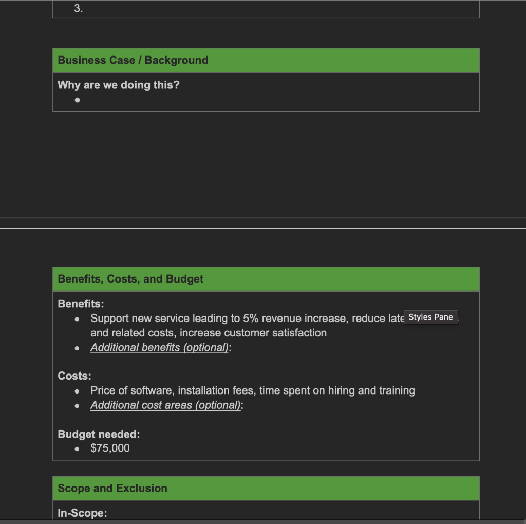 Solved Office Green Project Plant Pals perations \& Training | Chegg.com