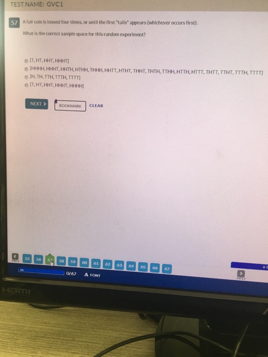 Solved A fair coin is tossed four times, or until the first | Chegg.com