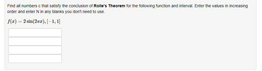 Solved Find all numbers c that satisfy the conclusion of | Chegg.com