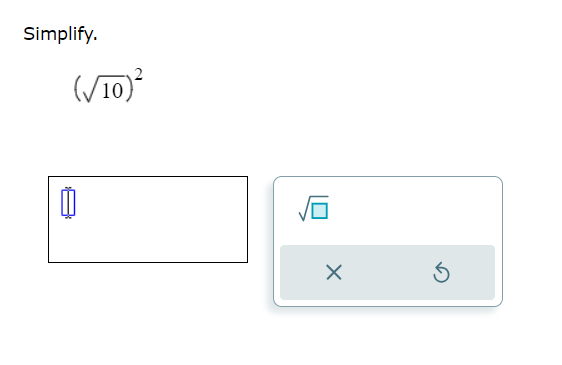Solved Simplify. (10)2 | Chegg.com