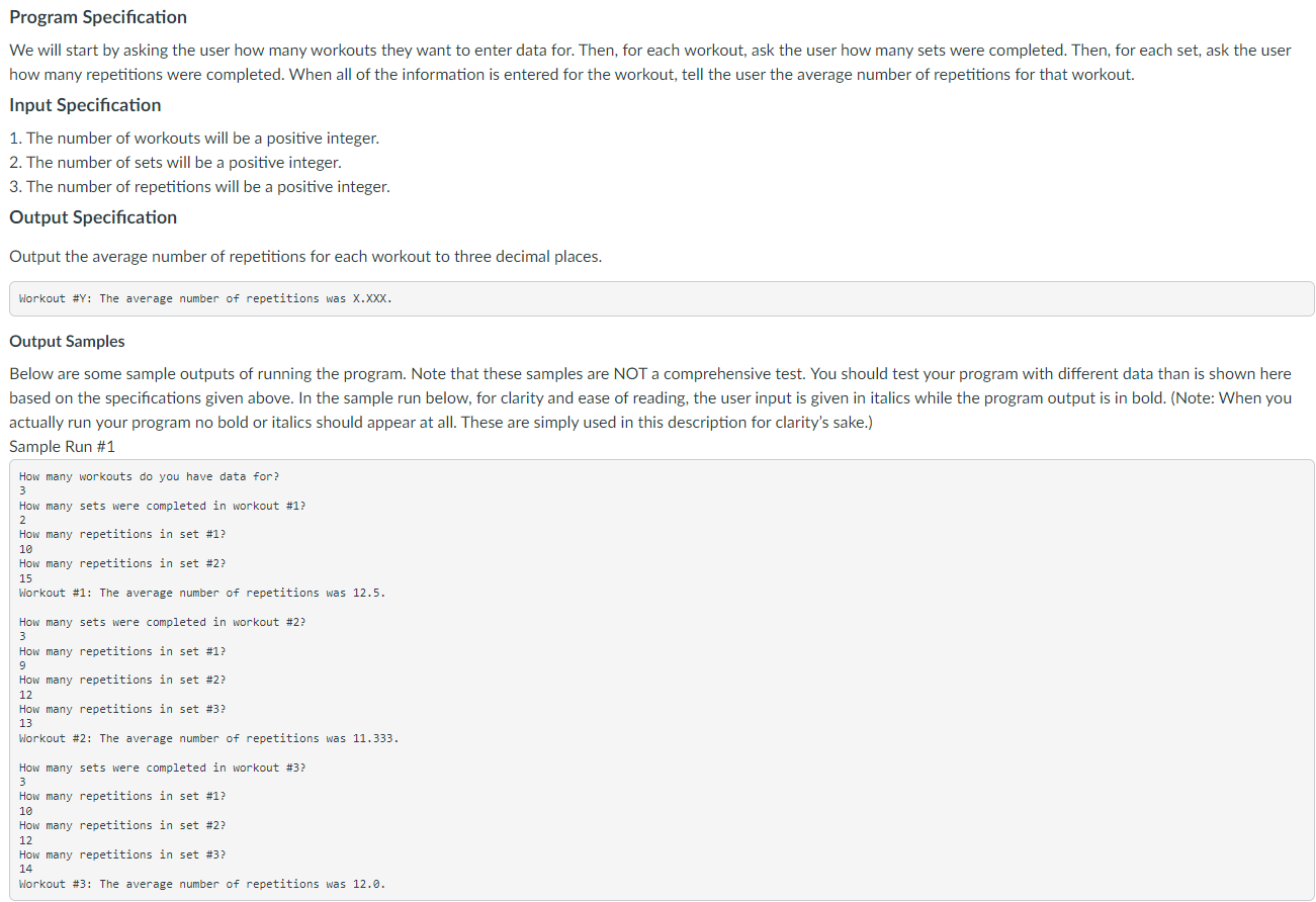 Solved Use python. Cannot use f-strings, lists, or inline | Chegg.com