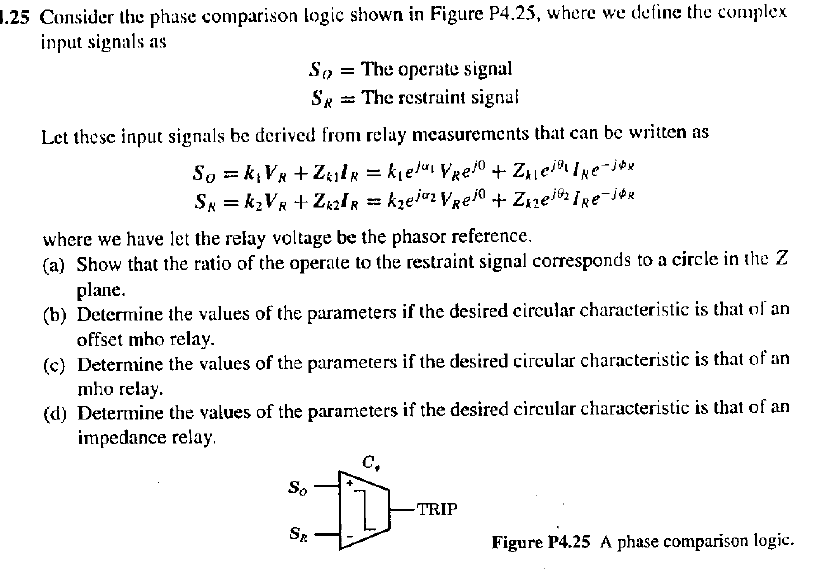 .25 Consider the phase comparison logic shown in | Chegg.com