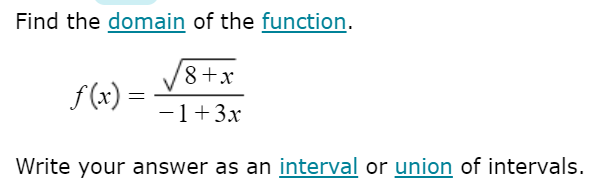 Solved: Find The Domain Of The Function No Idea How To Sol... | Chegg.com