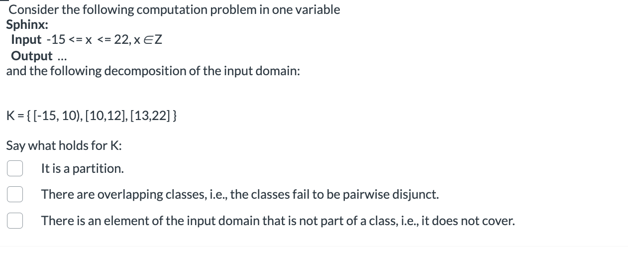 Solved Consider the following computation problem in one | Chegg.com