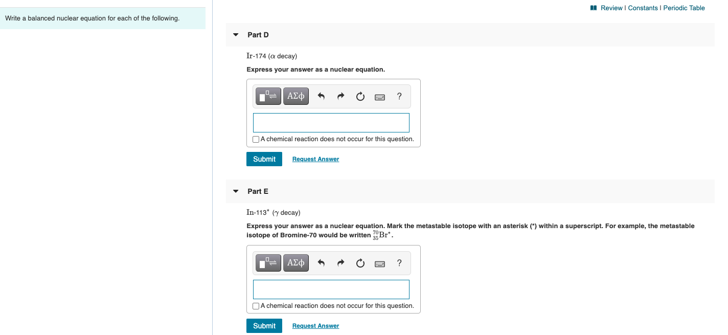 Solved M Review | Constants Periodic Table Write a balanced | Chegg.com