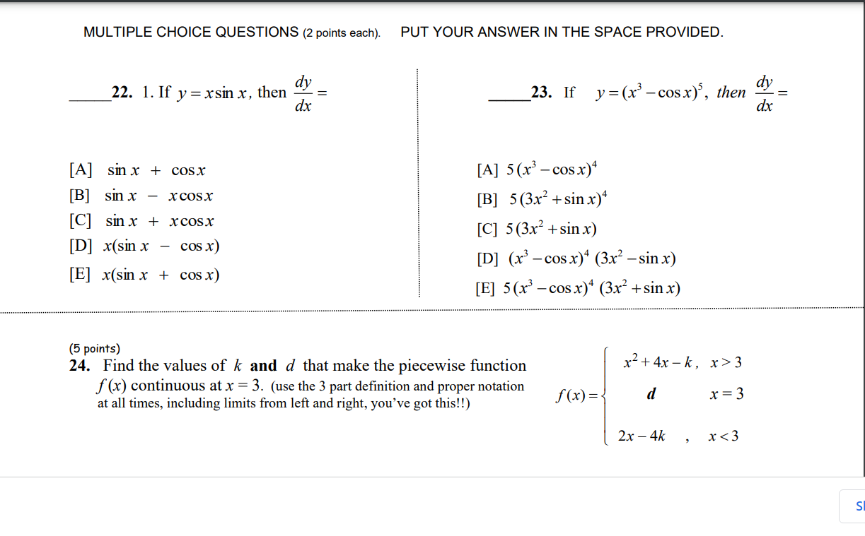 Solved (Multiple Choice) CONCEPT QUESTIONS Put your answer | Chegg.com