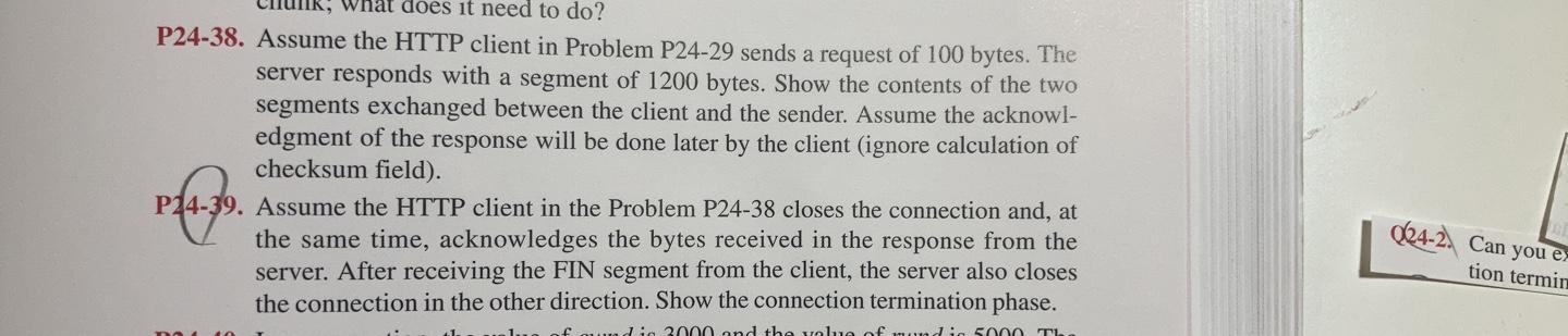 Solved Questions from Data Communications and Networking 5E | Chegg.com