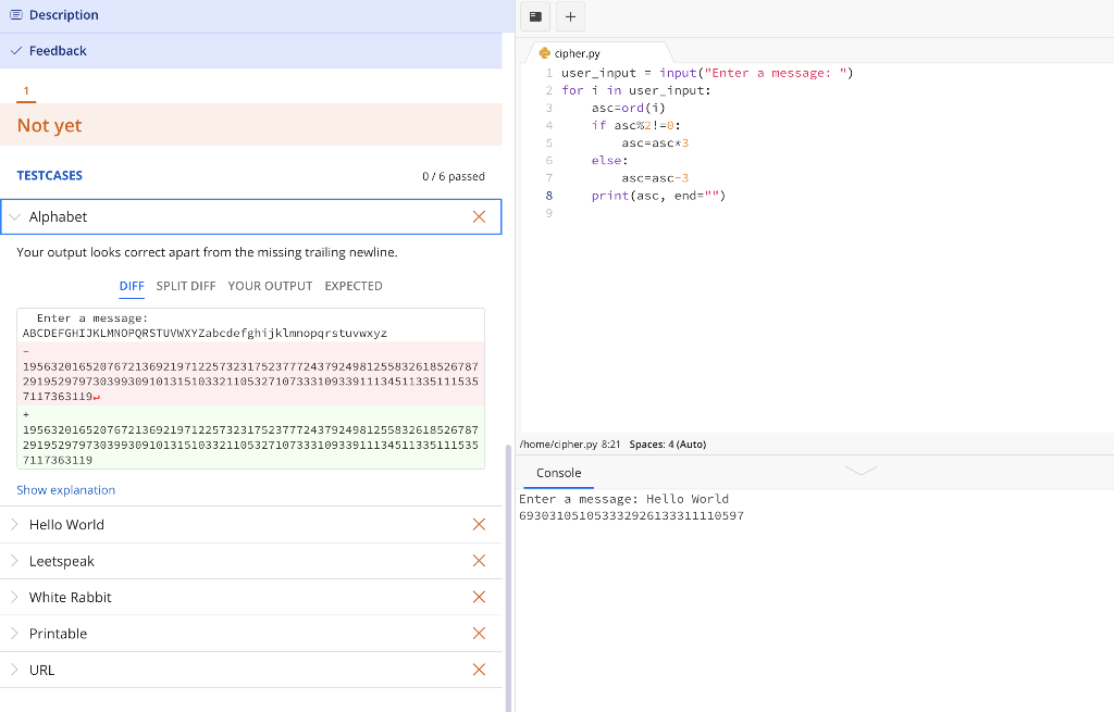 Solved Fixing the current error by either of the | Chegg.com