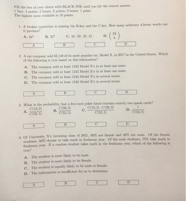 Solved Discrete Mathematics Problem. Please give me just | Chegg.com