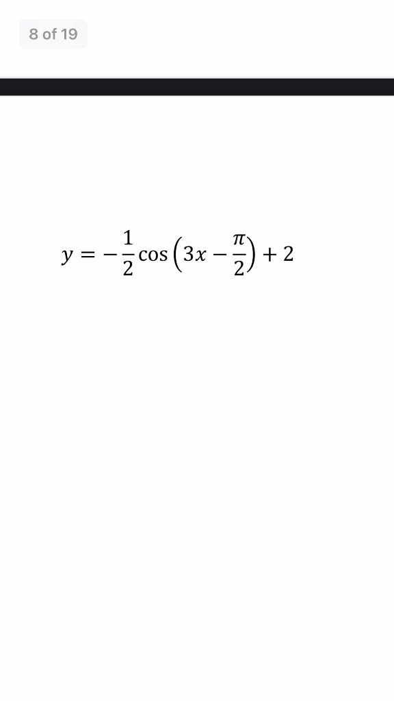 Solved Graph two periods (5 points each): y = 2sin 6x+r) 8 | Chegg.com