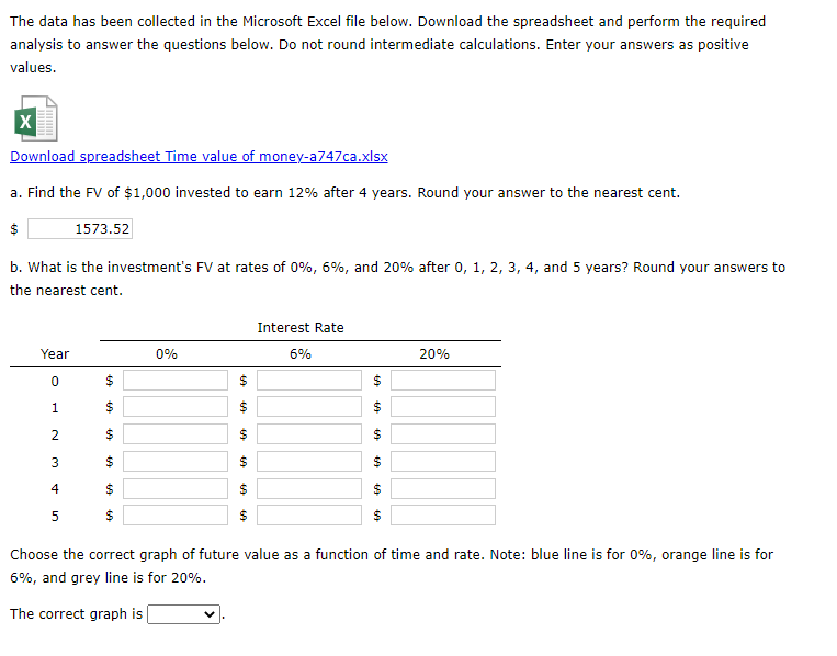The data has been collected in the Microsoft Excel | Chegg.com