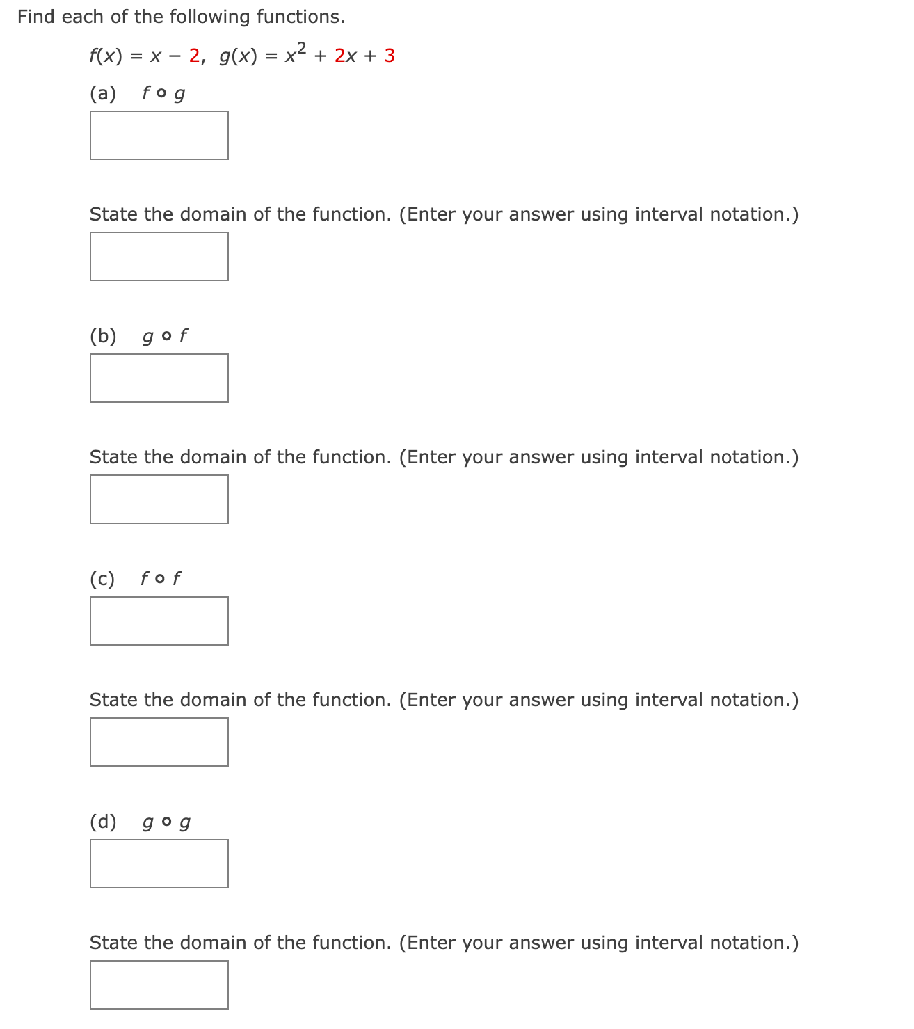 Solved Find each of the following | Chegg.com