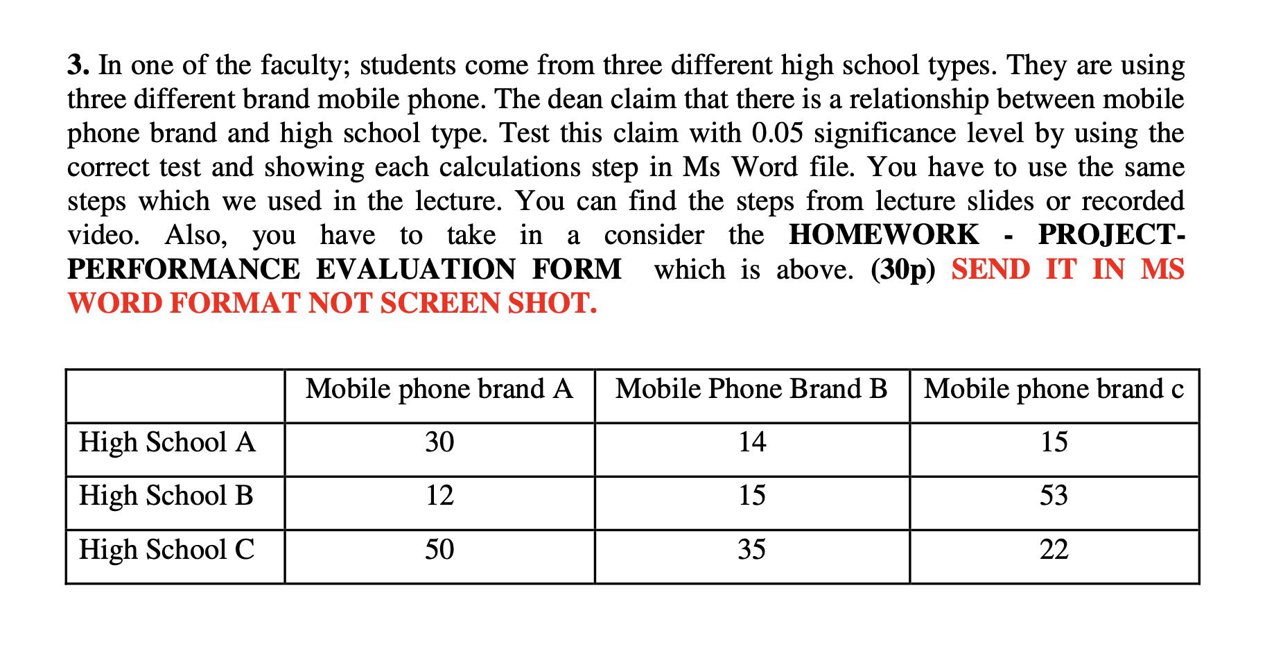 Solved 3. In one of the faculty; students come from three | Chegg.com